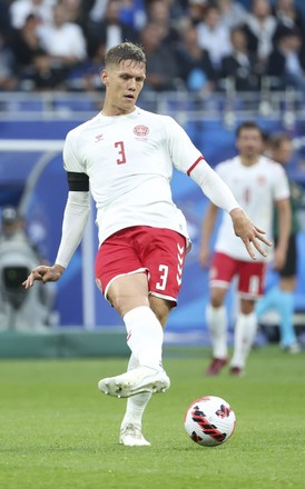Jannik Vestergaard Denmark During Uefa Nations Editorial Stock Photo ...