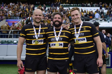 Cornwall Players Celebrate After Bill Beaumont Editorial Stock Photo ...