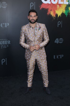 Johnny Sibilly Poses On Red Carpet Editorial Stock Photo - Stock Image ...