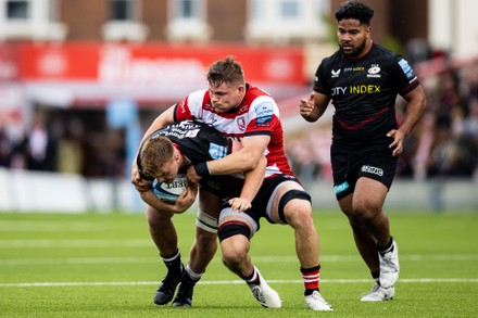Toby Knight Saracens Tackled By Freddie Editorial Stock Photo - Stock ...