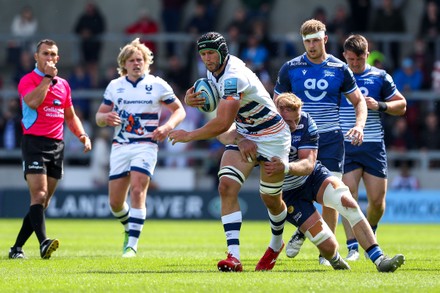 Sam Jeffries Bristol Bears Tackled Editorial Stock Photo - Stock Image ...