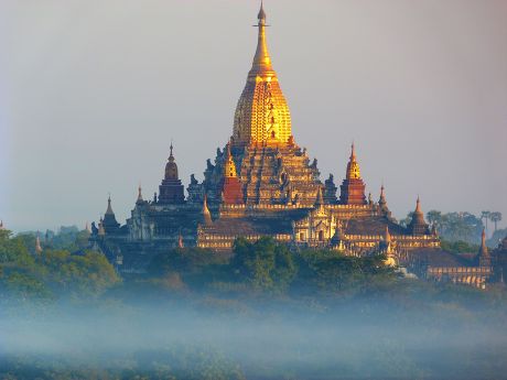 Ananda Temple Finest Largest Most Revered Editorial Stock Photo - Stock ...