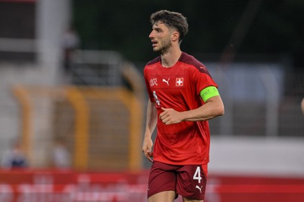 Leonidas Stergiou 4 Switzerland U21 During Editorial Stock Photo ...