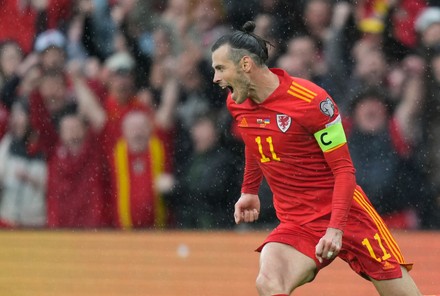 Waless Gareth Bale Celebrates Winning Goal Editorial Stock Photo ...