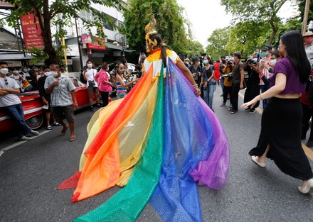 Thai Member Lgbt Community Wearing Rainbow Editorial Stock Photo - Stock Image | Shutterstock