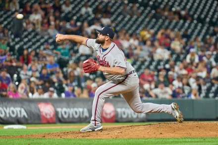 Atlanta Pitcher Jackson Stephens 53 Throws Editorial Stock Photo ...