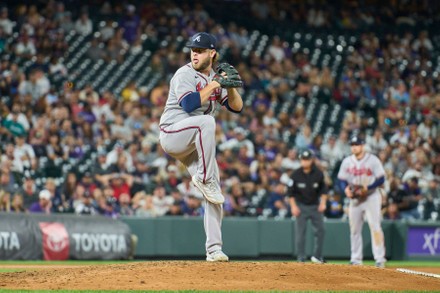 Atlanta Pitcher Jackson Stephens 53 Throws Editorial Stock Photo ...