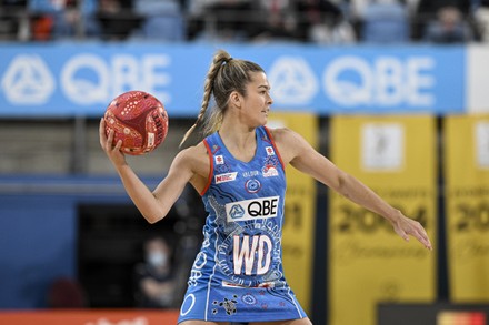 Allie Smith Swifts Passes Ball Ken Editorial Stock Photo - Stock Image ...