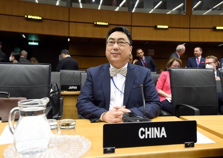 Wang Qun Chinese Envoy United Nations Editorial Stock Photo - Stock ...