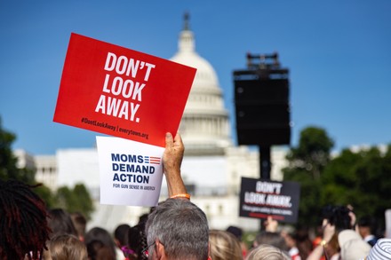 Person Holds Sign Students Demand Action Editorial Stock Photo - Stock ...