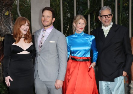 Bryce Dallas Howard Chris Pratt Laura Editorial Stock Photo - Stock ...