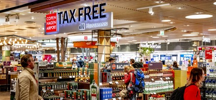Copenhagen Tax Free Shopping On Copenhagen Editorial Stock Photo ...
