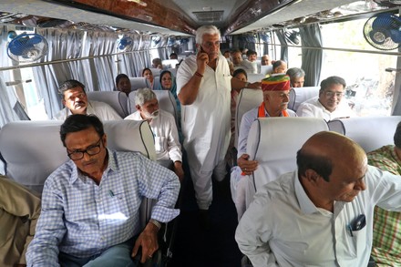 BJP MLAs Leave For Jamdoli In Jaipur, India - 06 Jun 2022 Stock ...