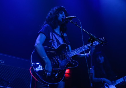 LA Witch in concert at The Mayan nightclub, Los Angeles, California ...