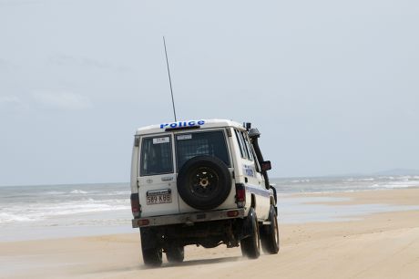 Police Vehicle Patrolling Part 75 Mile Editorial Stock Photo - Stock ...