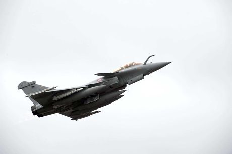 French Dassault Rafale Combat Aircraft Taking Editorial Stock Photo ...
