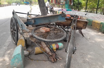 View Damaged Cyclerickshaw After Collision Jaguar Editorial Stock Photo ...