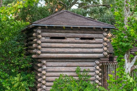Colonial Log Fort Exterior Architecture Old Editorial Stock Photo ...