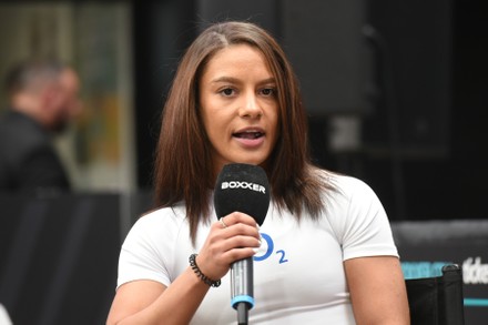 Shannon Ryan During Press Conference Boxpark Editorial Stock Photo ...