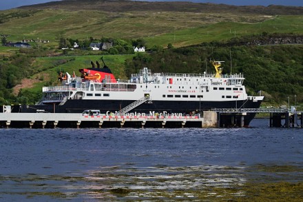 Loch Maddy Home North Uist Calmac Editorial Stock Photo - Stock Image ...