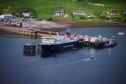 Loch Maddy Home North Uist Calmac Editorial Stock Photo - Stock Image ...