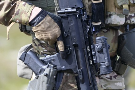Utti Jaeger Regiment Utjr Troops Seen Editorial Stock Photo - Stock ...