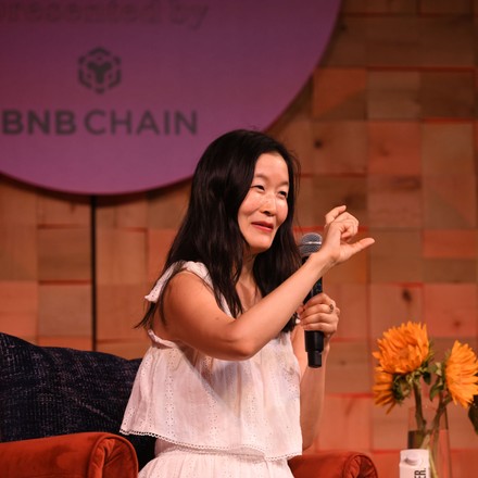 Laura Shin Author Host Unchained Podcast Editorial Stock Photo - Stock ...
