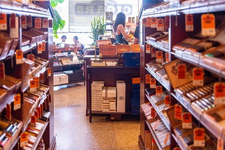 Cuban Cigar Shop Interior Business Located Editorial Stock Photo ...