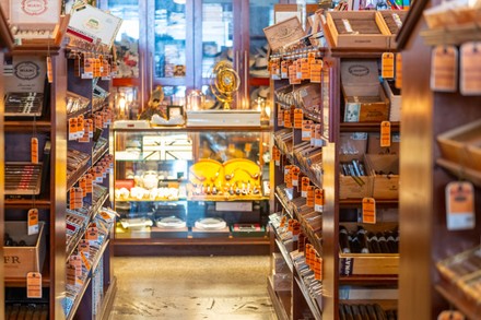 Cuban Cigar Shop Interior Business Located Editorial Stock Photo ...