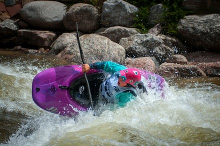World Champion Paddler Emily Jackson Competes Editorial Stock Photo ...