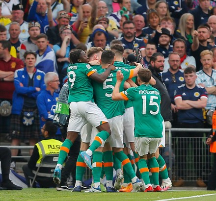 Alan Browne Ireland Celebrates Scoring Opening Editorial Stock Photo ...