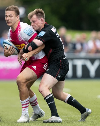 Andre Esterhuizen Harlequins Action Editorial Stock Photo - Stock Image ...