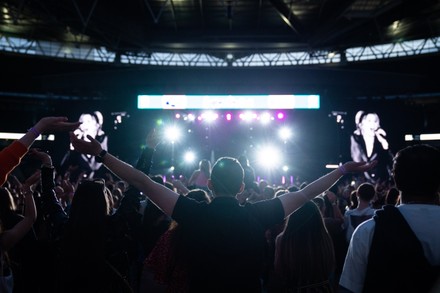 David Guetta Performing On Stage Capitals Editorial Stock Photo - Stock ...