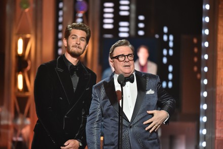 Andrew Garfield Nathan Lane Editorial Stock Photo - Stock Image ...
