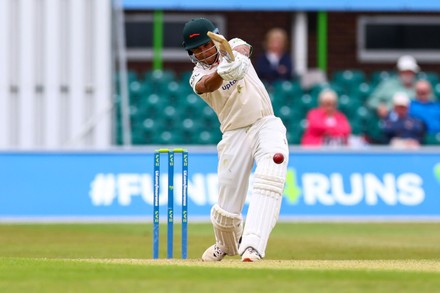 Ben Mike Drives Ball Straight During Editorial Stock Photo - Stock ...