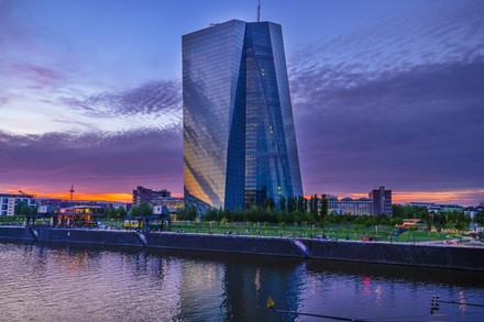 European Central Bank Ecb Main Building Editorial Stock Photo - Stock ...