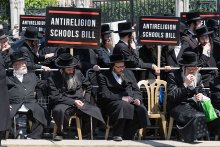 Orthodox Jewish Rabbis Members Haredi Communities Editorial Stock Photo ...