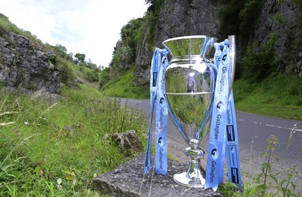 Gallagher Premiership Rugby Trophy Cheddar Gorge Editorial Stock Photo ...
