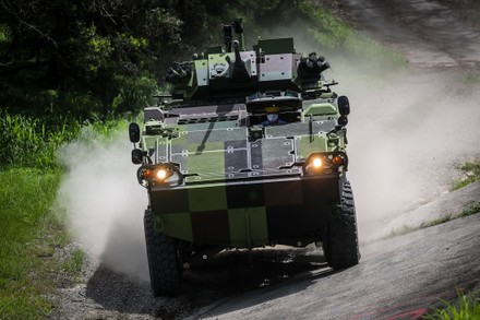 Taiwans Cm34 Armored Vehicle Maneuvers During Editorial Stock Photo ...