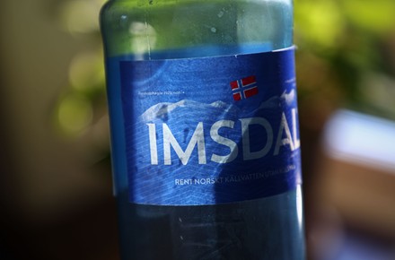 Imsdal Water Bottle Imsdal Norwegian Brand Editorial Stock Photo ...