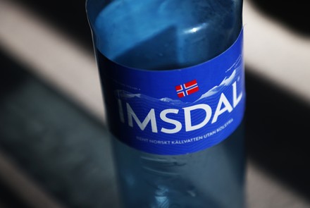 Imsdal Water Bottle Imsdal Norwegian Brand Editorial Stock Photo ...