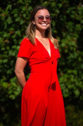 Sarah Mcconnell North Carolina Enjoying Event Editorial Stock Photo ...