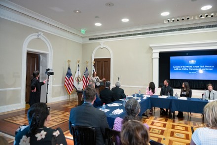 US Vice President Harris Remarks at the Online Harassment and Abuse ...