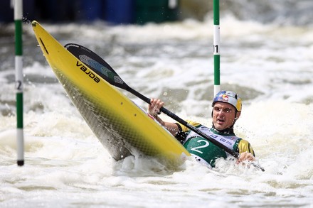Peter Kauzer Slovenia Action During K1m Editorial Stock Photo - Stock ...