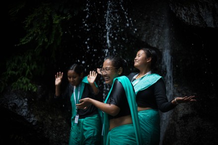 Jhor Waterfall, Kathmandu, Nepal - 17 Jun 2022 Stock Pictures ...