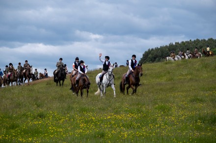 Jethart Callants Festival 2022 Morebattle Rideout, Jedburgh, UK - 19 ...