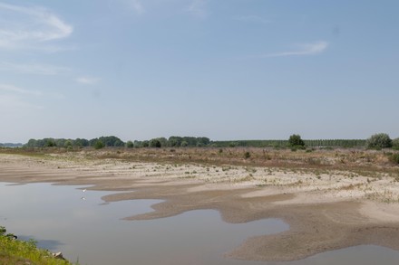 View Dry River Po Following Drought Editorial Stock Photo - Stock Image ...