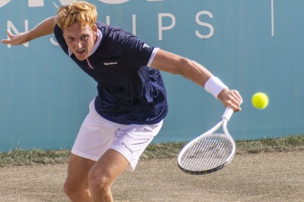 Belarusian Tennis Player Ilya Ivashka Action Editorial Stock Photo ...