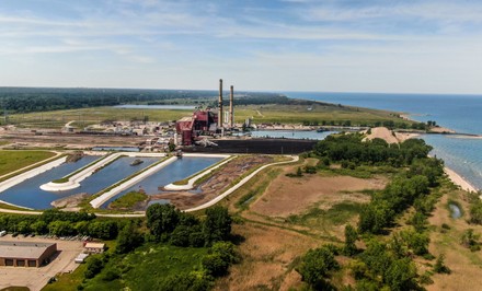 Aerial Photo Made Drone Shows Midwest Editorial Stock Photo - Stock ...