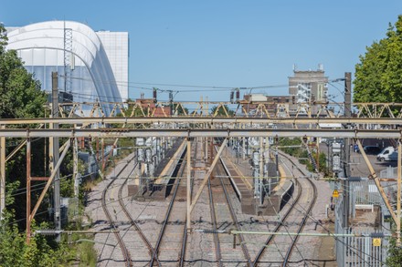 Southend Central Station Part Essex Thameside Editorial Stock Photo ...
